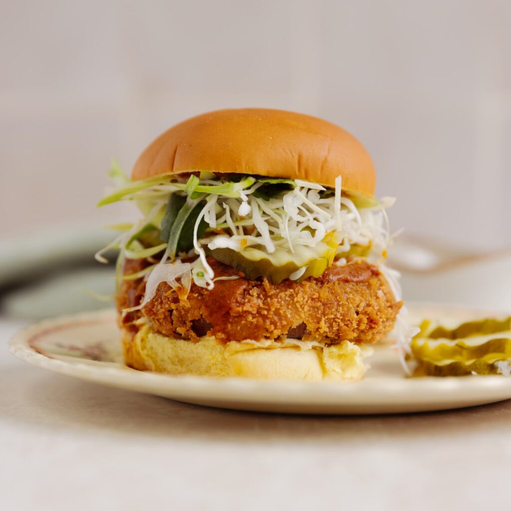 Mushroom Katsu Burger Recipe | LaManna